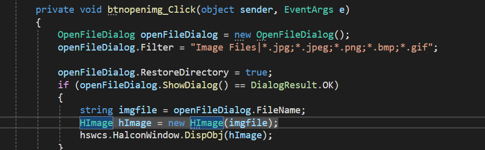 C#读取图片 error#1201 - C++/C#/Python Halcon视觉技术网